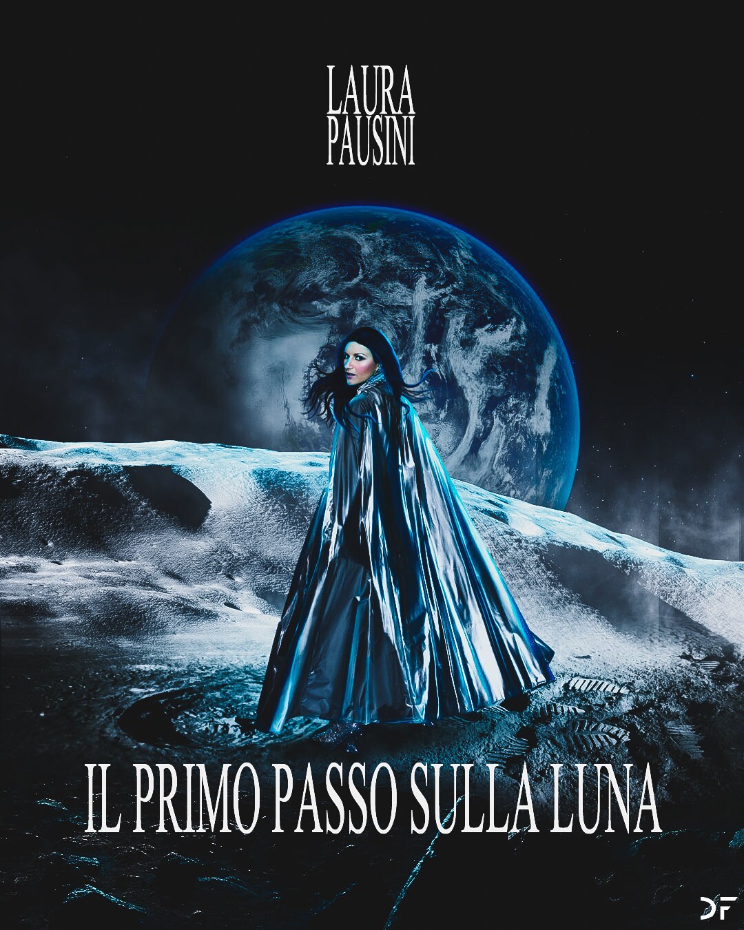 Laura Pausini the First Step on the Moon Poster - Etsy