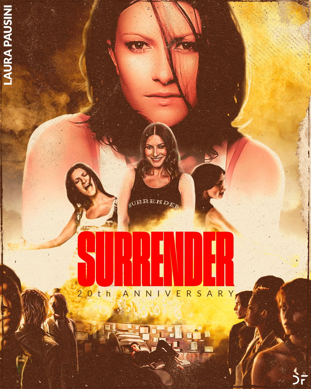 Laura Pausini - Surrender 20th Anniversary - Poster - Etsy