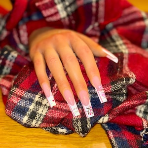 Valentine’s Day Notebook Nails - Etsy