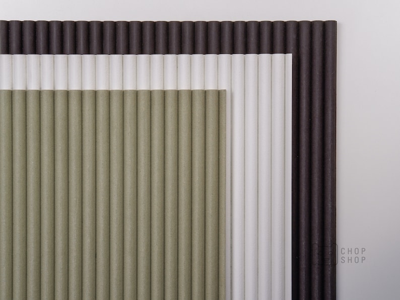 Reeded Wall Panels Ribbed Wall Decor DIY Panelling Strips - Etsy UK