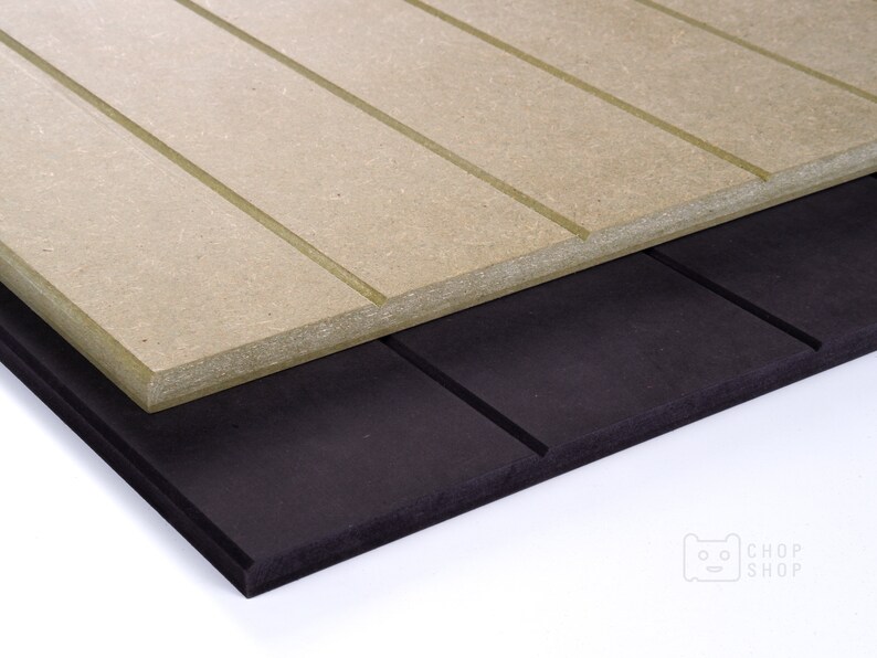 V Groove Wall Panels Tongue and Groove Decor DIY Panelling Strips Black ...