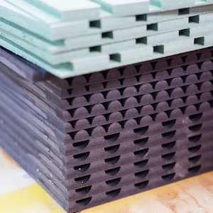 Reeded Wall Panels | Ribbed Wall Decor DIY Panelling Strips | Black MDF ...