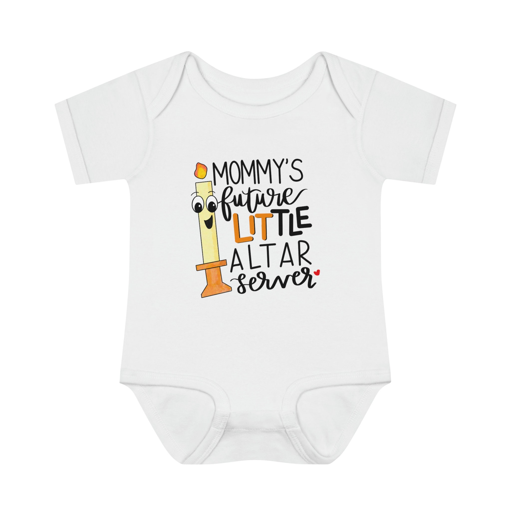 Mommy's Future Altar Server Baby Bodysuit: Catholic Christian Gift - Etsy