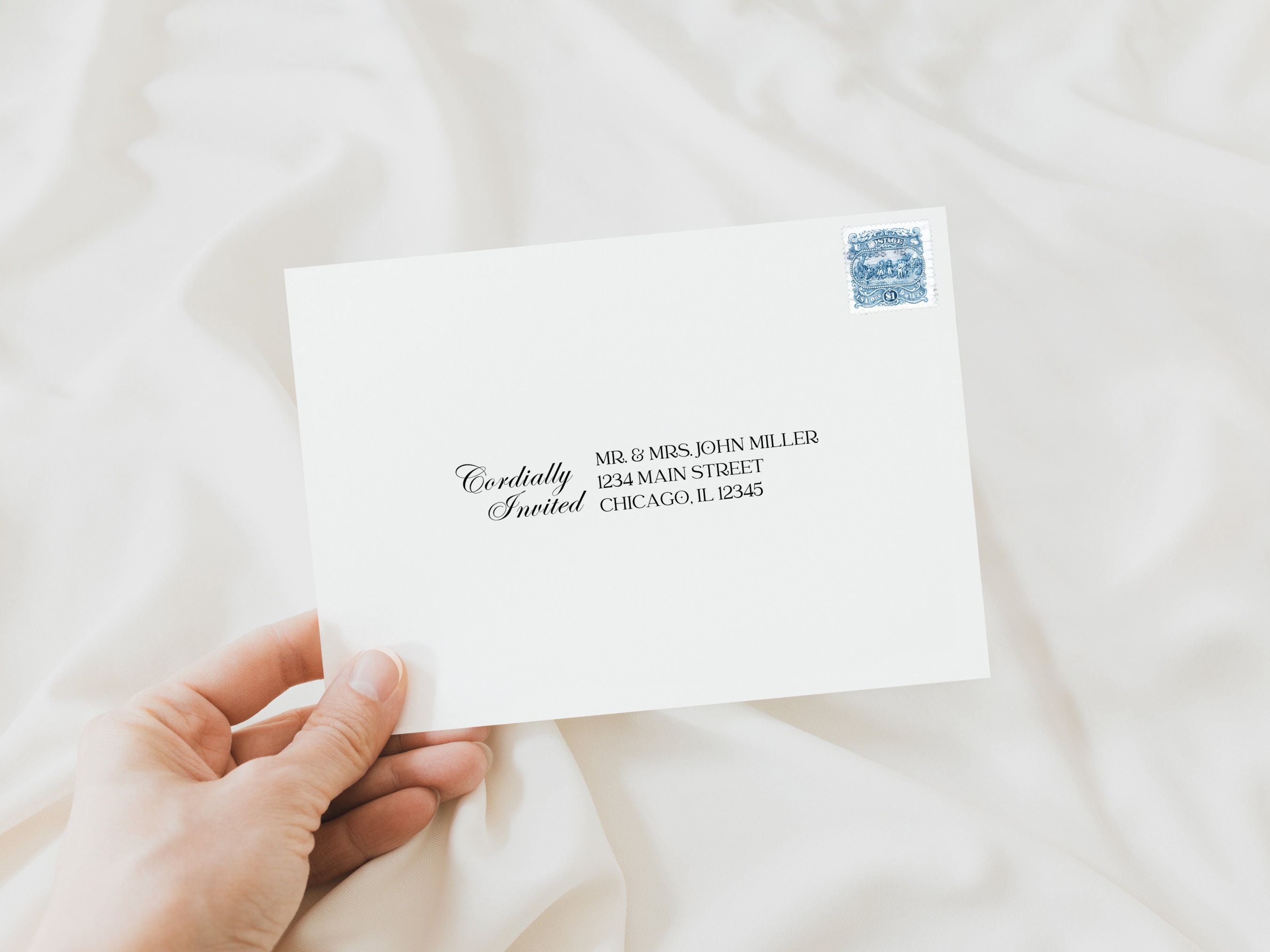 Printable Wedding Invitation Address Template Download | Easy ...