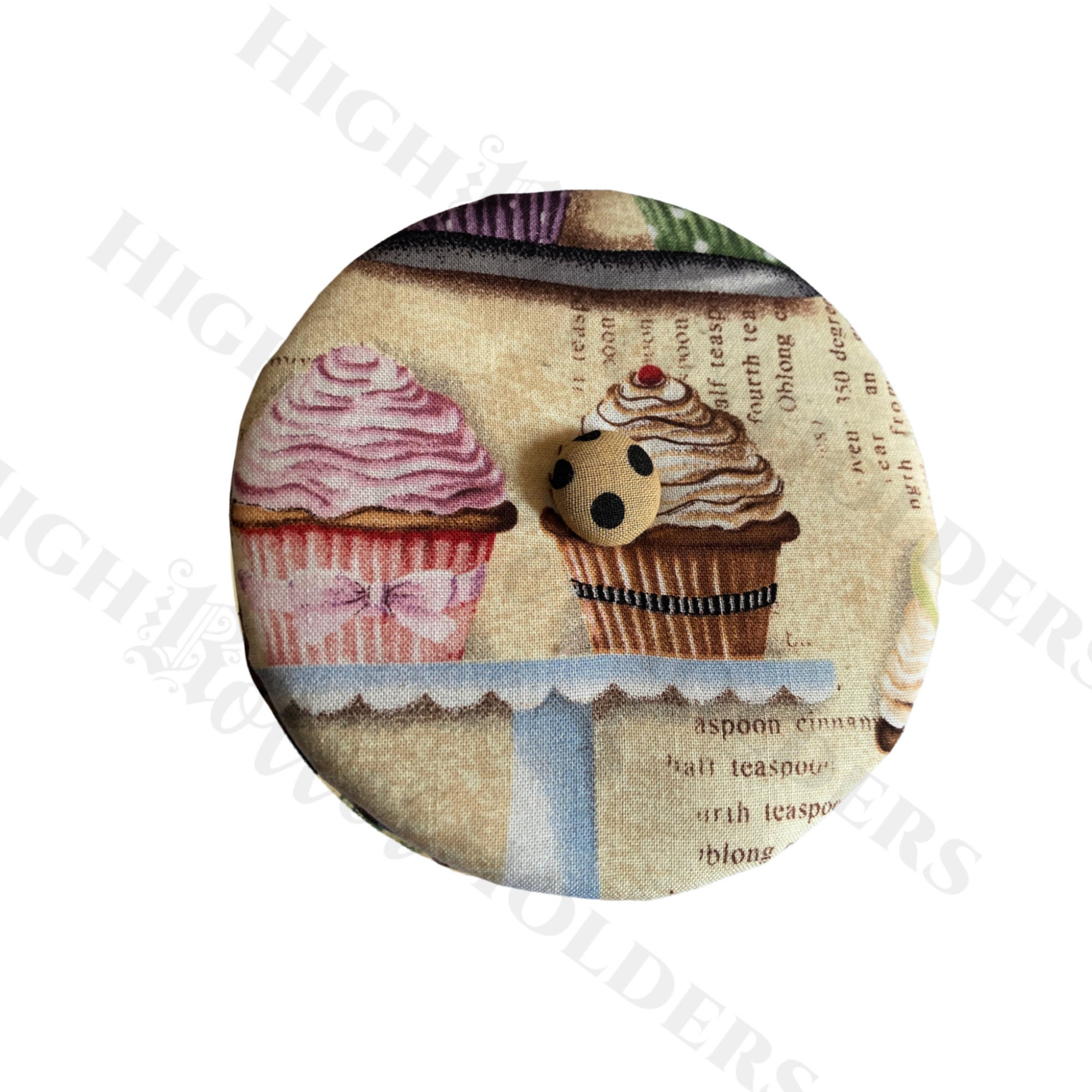 Pink Cupcake Shop Chocolate Chip Design, Playing Card Holders, Gamers ...