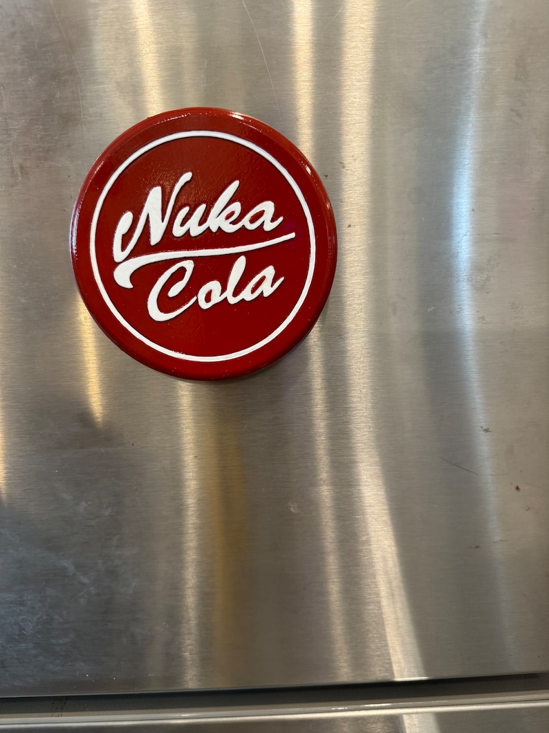 Nuka-cola Fridge Magnet Fallout Fan Art 3D Printed Hand Painted ...