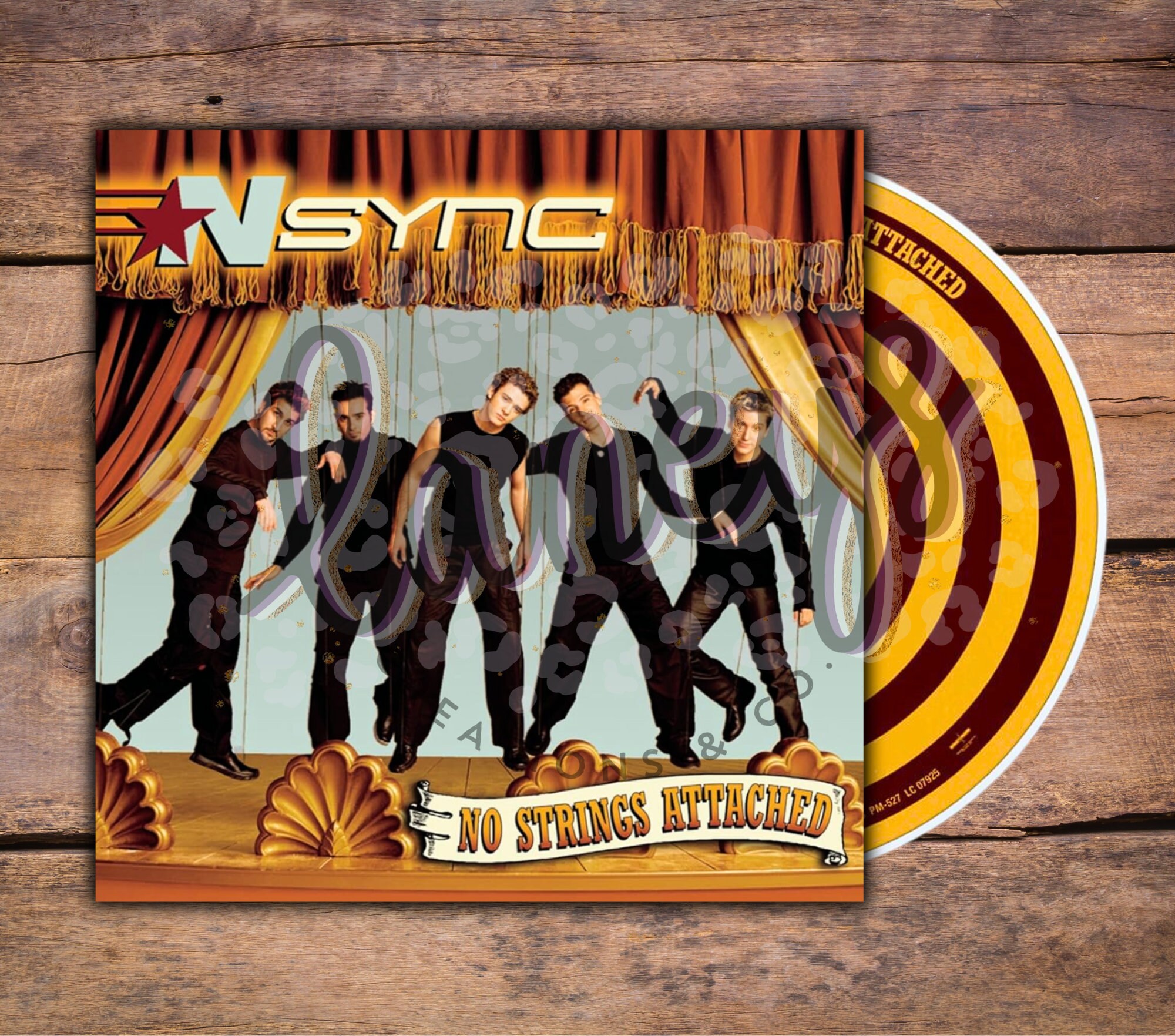 No Strings Attached Nsync Tumbler Wrap Nsync Album Cover Tumbler Design ...