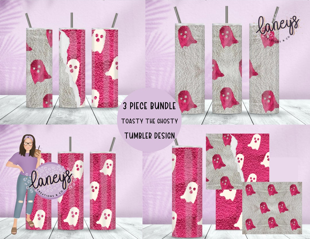 Toasty the Ghosty Ghost Blanket Tumbler Wraps 3 Tumbler - Etsy
