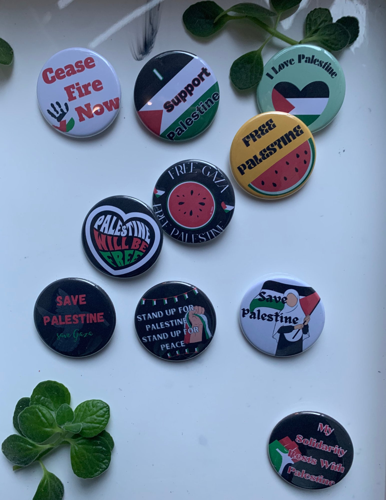 Palestine Support Button Pins - Etsy