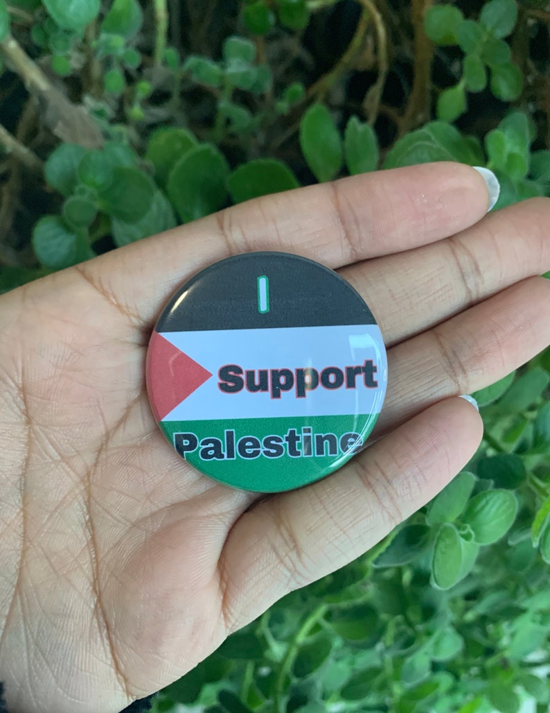 Palestine Support Button Pins - Etsy