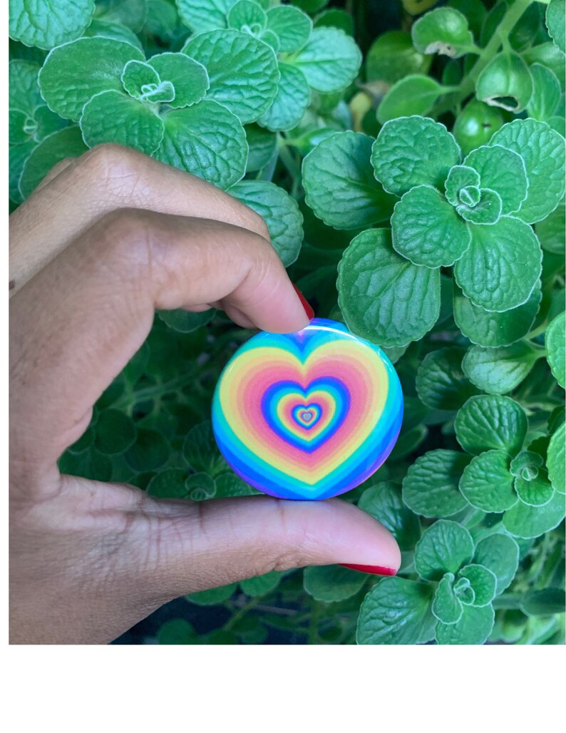 Rainbow Aesthetic Buttons - Etsy