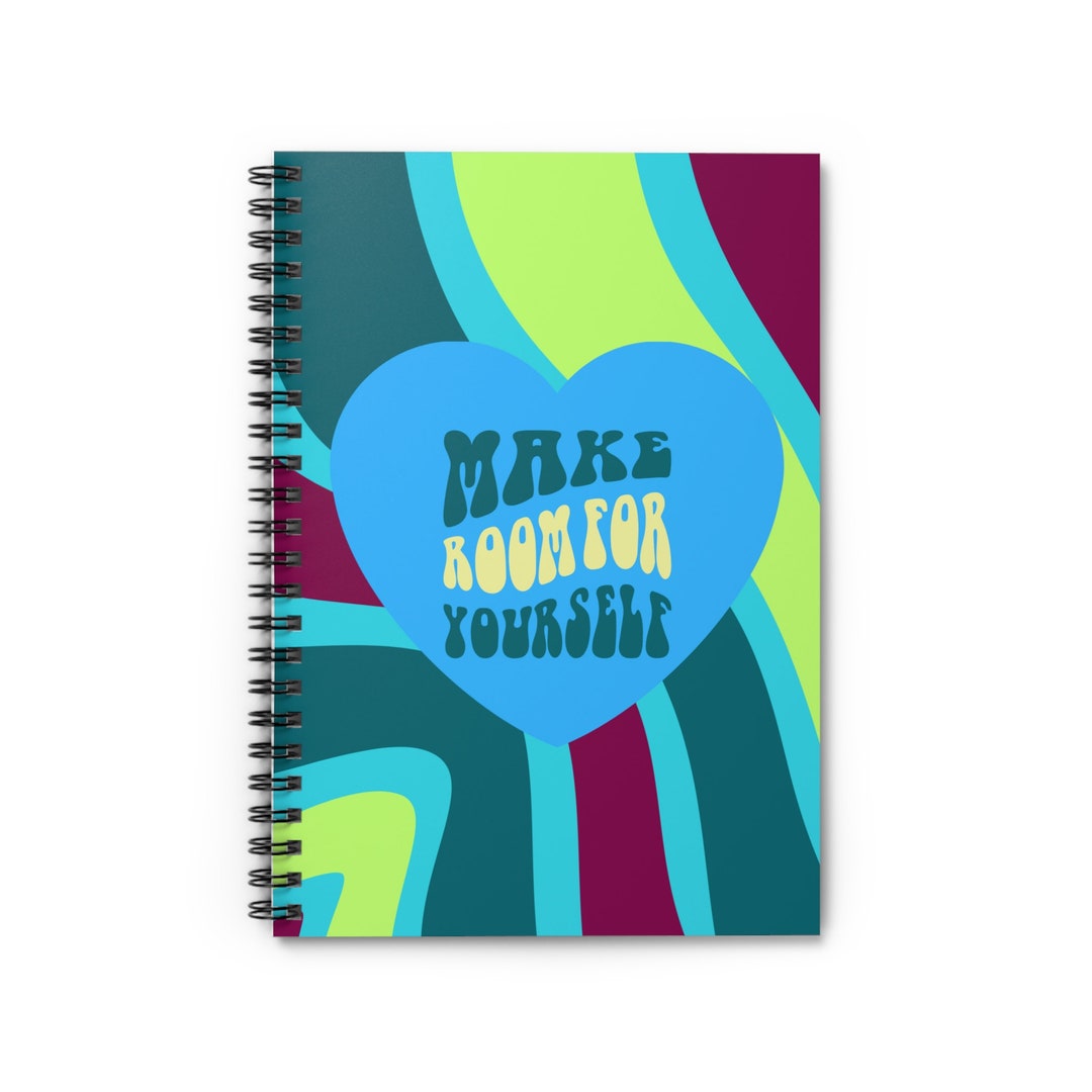 Inspiring Retro Groovy Aesthetic Notebook Cover: Diary Make Room for ...