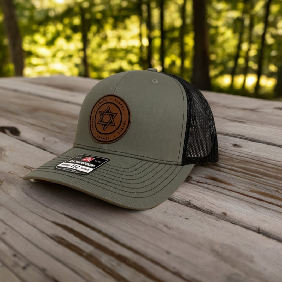 Israel Star of David Patch Hat Richardson 112 Mid Profile - Loden/black ...
