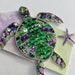 Jewel Encrusted Sea Turtle Wall Hanging Beach Home Deco Gift - Etsy