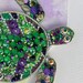 Jewel Encrusted Sea Turtle Wall Hanging Beach Home Deco Gift - Etsy