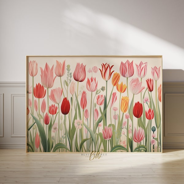 Tulip Print - Etsy