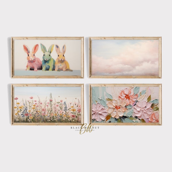 Abstract Bunny - Etsy