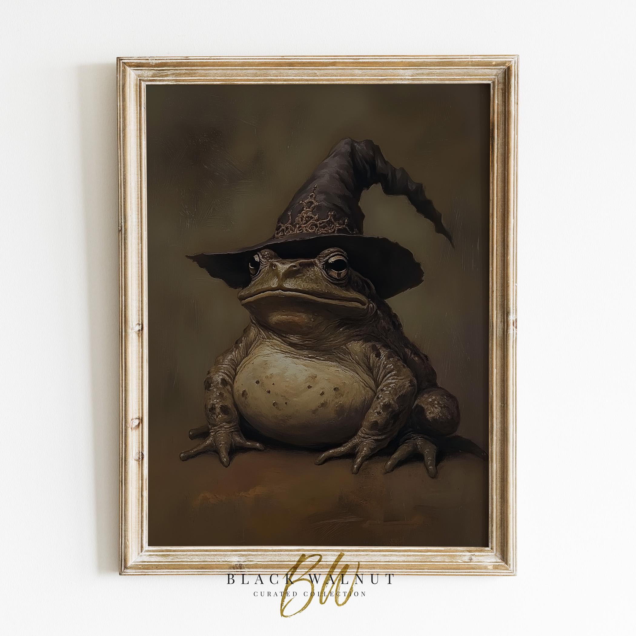 Horror Frog Art