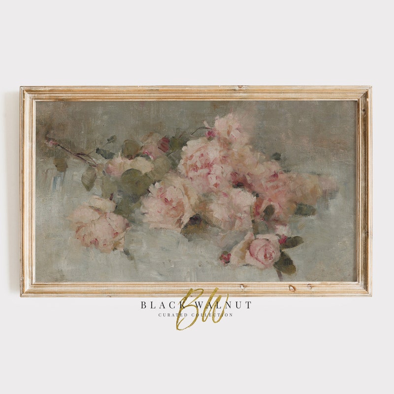 Tv Dust Cover Floral - Etsy