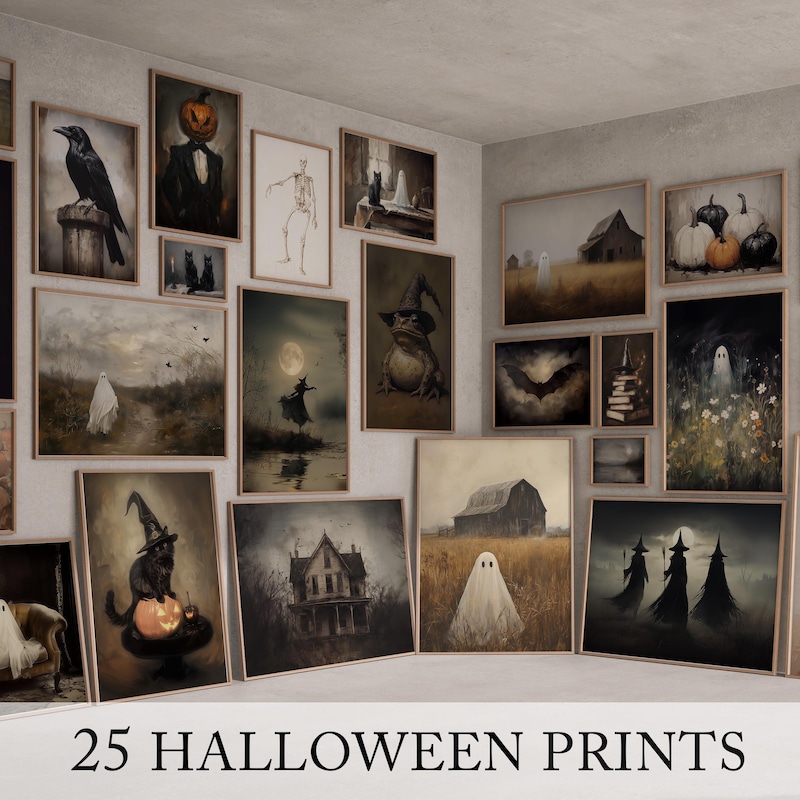Halloween Prints - Etsy