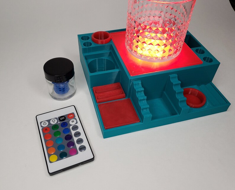 Dabmaster Pro LED Light up Dab Station Dab Station LED - Etsy