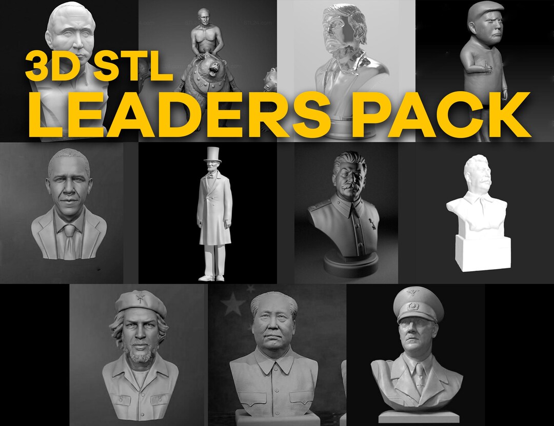 3D STL Leaders Pack 3d stl pack stl pack stl - Etsy.de