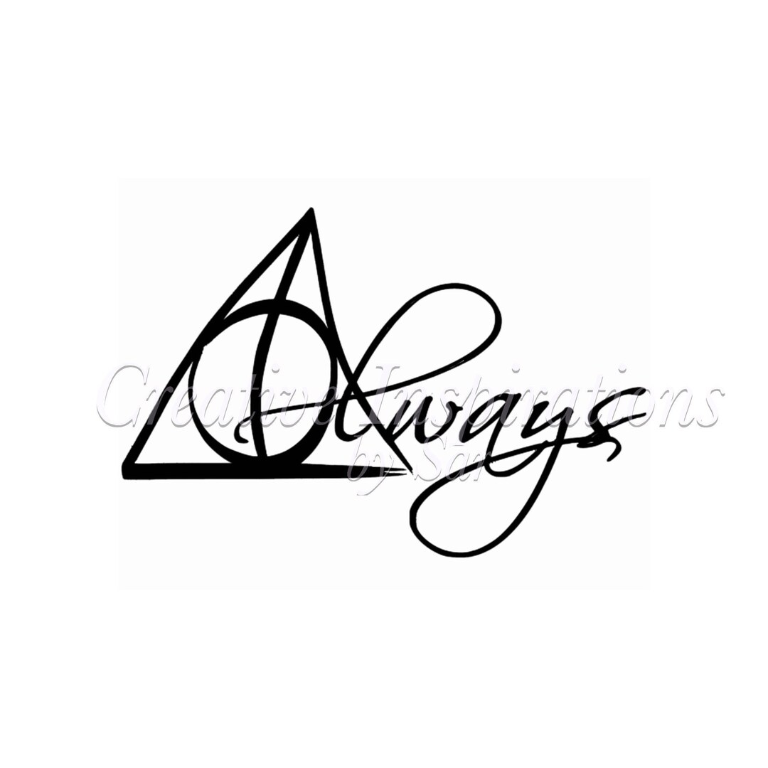 Always | Harry Potter Inspired | Deathly Hallows Inspired - Etsy
