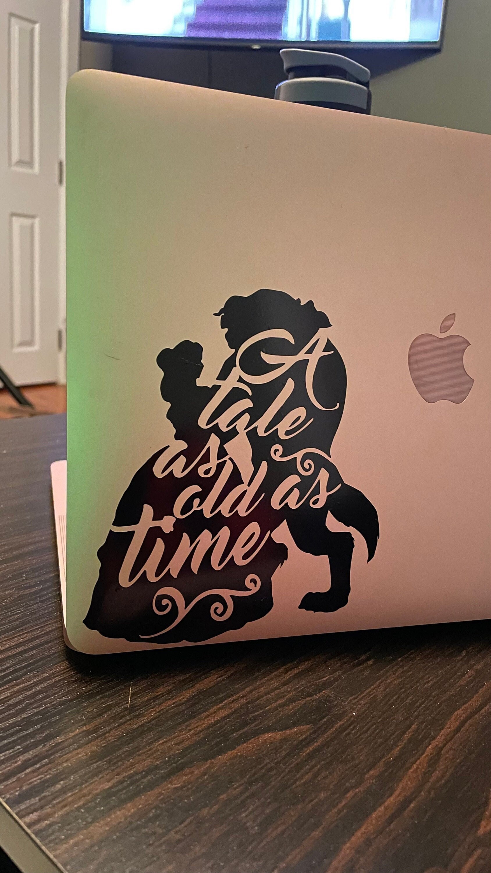 Beauty and the Beast Decal - Etsy