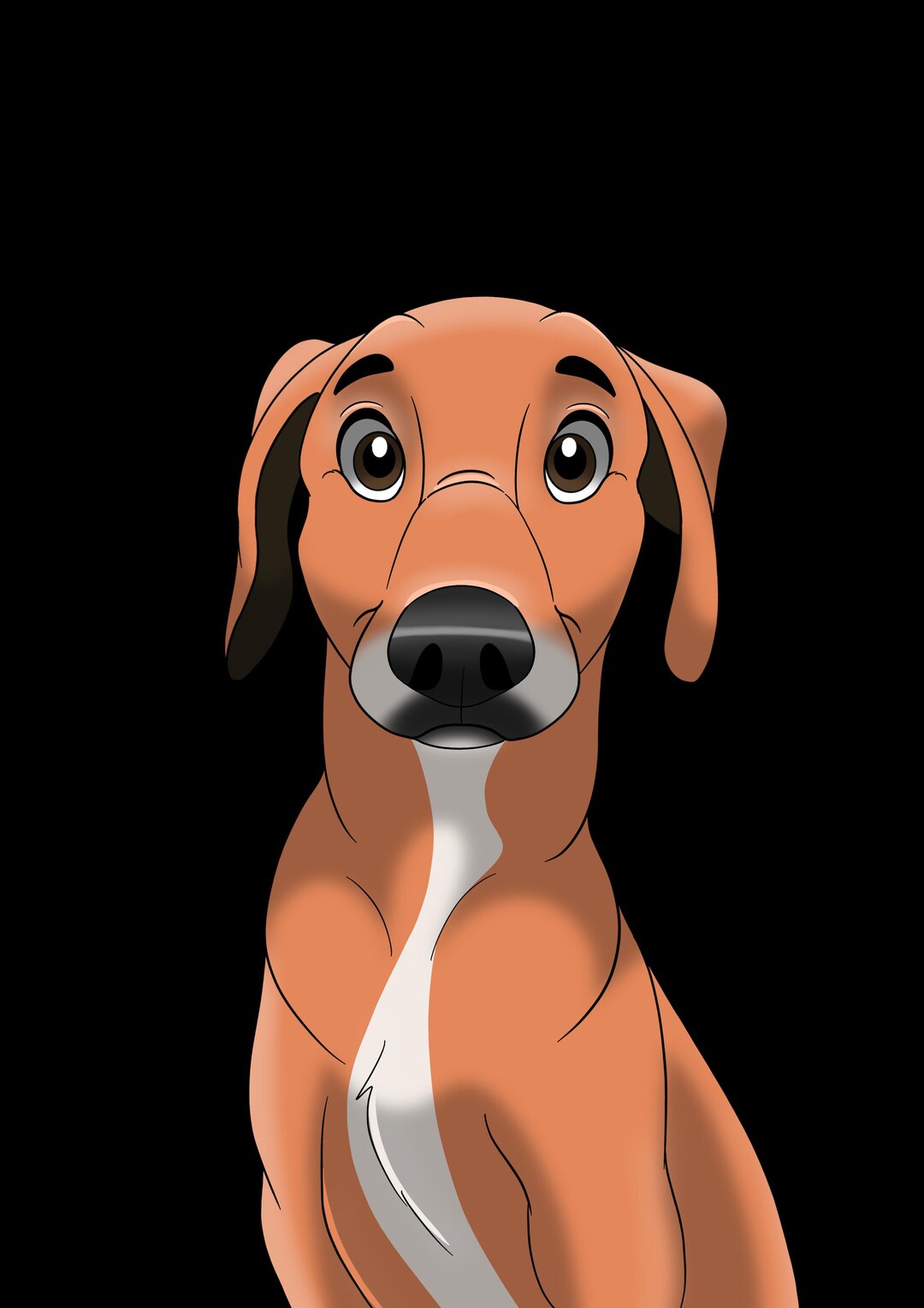 Dog Portraits Custom Dog Portraits Pet Memorial Art (digital Download ...