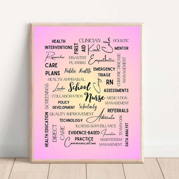 Health Office Printable Poster, Health Clinic Decor, Health Office Art ...