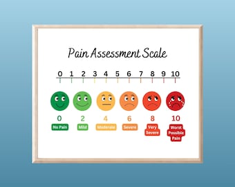 Pain Scale - Etsy
