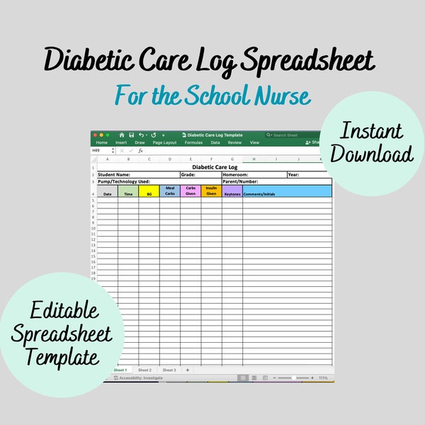 Diabetic Nurse Svg - Etsy