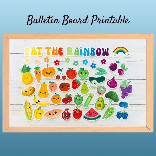 Nutrition Bulletin Board Ideas - Etsy