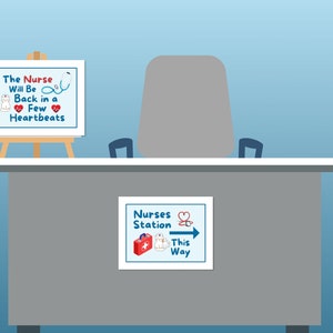 School Nurse Office Signs Bundle (digital Download) - Etsy