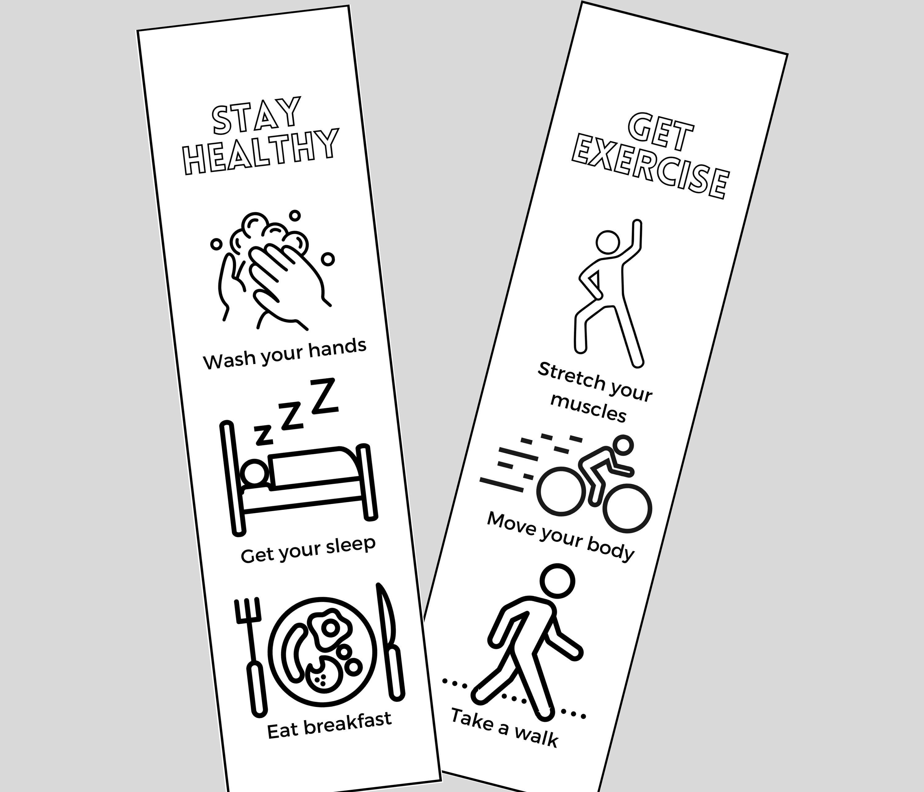 School Nurse Printable Bookmark School Nurse Coloring Sheet - Etsy