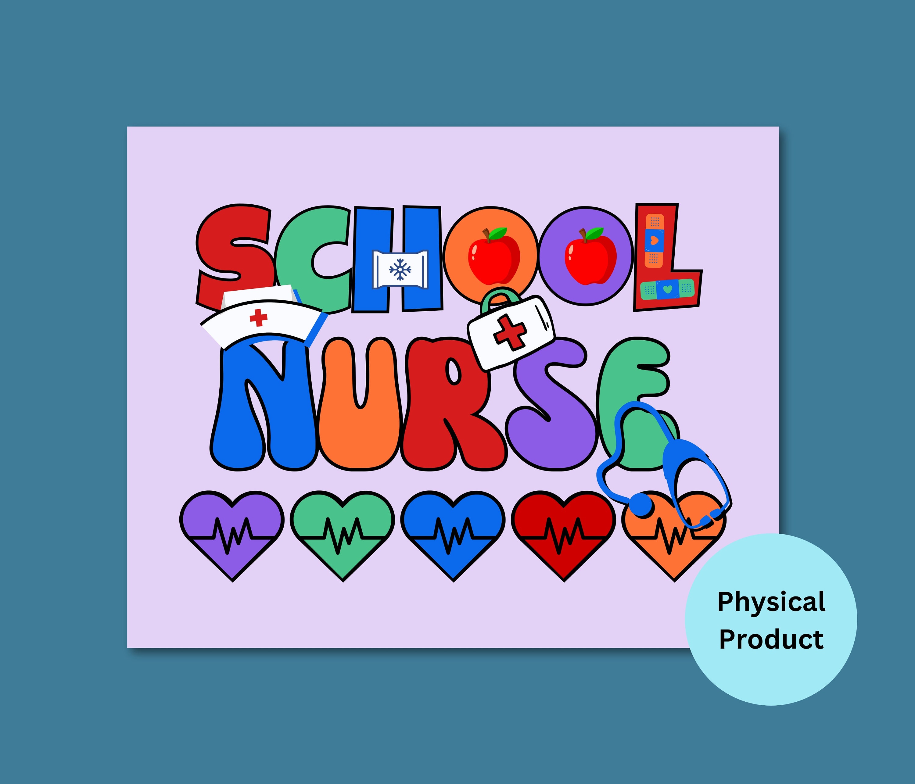School Nurse Poster, School Nurse Office Decor Ideas, Cute Health ...
