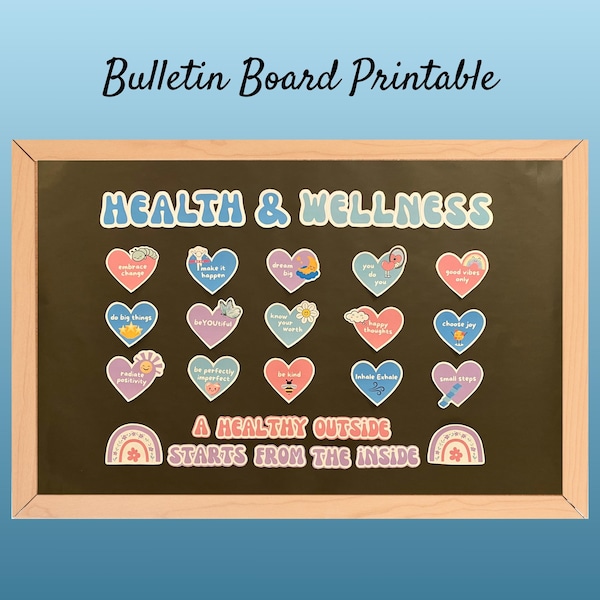 Heart Health Bulletin Boards - Etsy