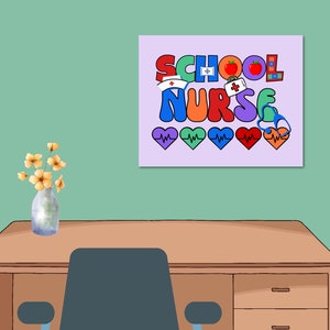 School Nurse Poster, School Nurse Office Decor Ideas, Cute Health ...