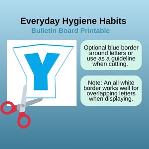 Personal Hygiene Bulletin Board, Healthy Habits Bulletin Board Kit ...