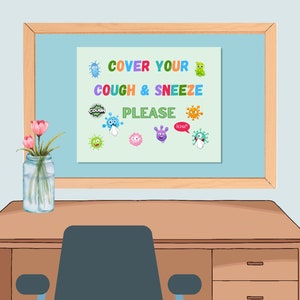 School Nurse Printable Poster, Health Clinic Decor, Health Office Art ...