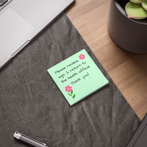 School Nurse Post-it®, School Nurse Sticky Notes, Stylish School Nurse ...