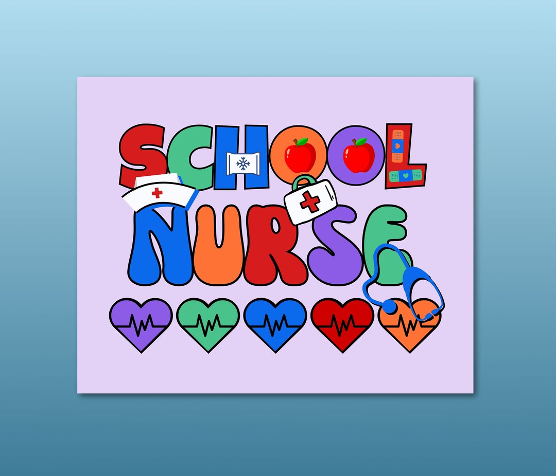 School Nurse Poster, School Nurse Office Decor Ideas, Cute Health ...