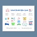 School Nurse Poster, School Health Office Decor, Student Health Wall ...