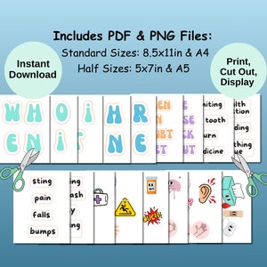 When to Visit the Nurse Bulletin Board Kit, School Nurse Bulletin Board ...