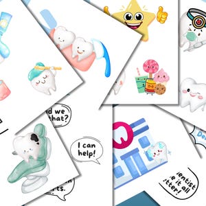 Dental Hygiene Bulletin Board Kit: Healthy Habits Oral Hygiene Decor ...