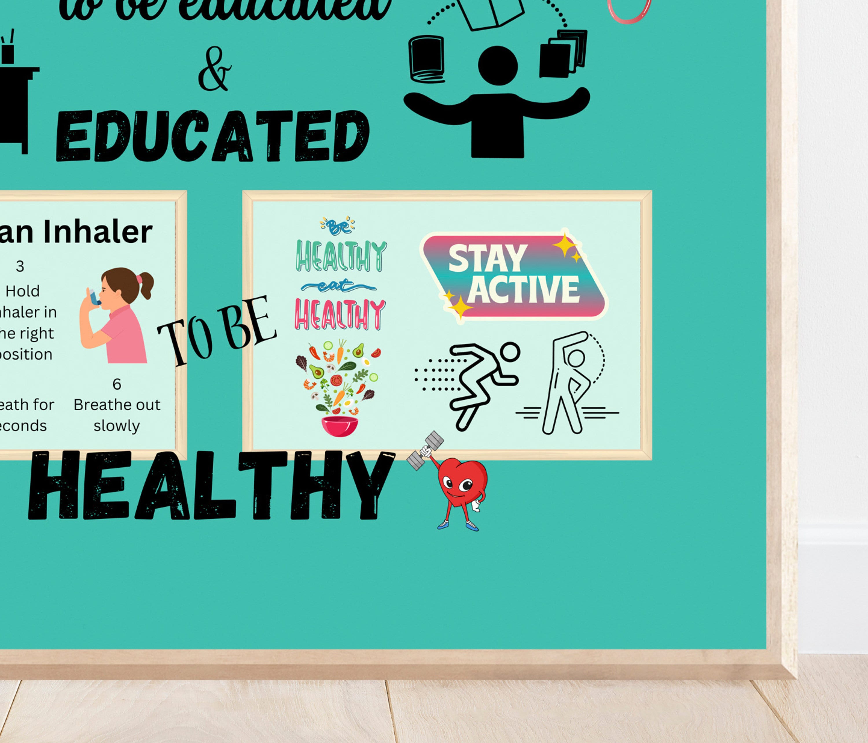 School Health Office Decor, School Nurse Poster, Students Must Be ...