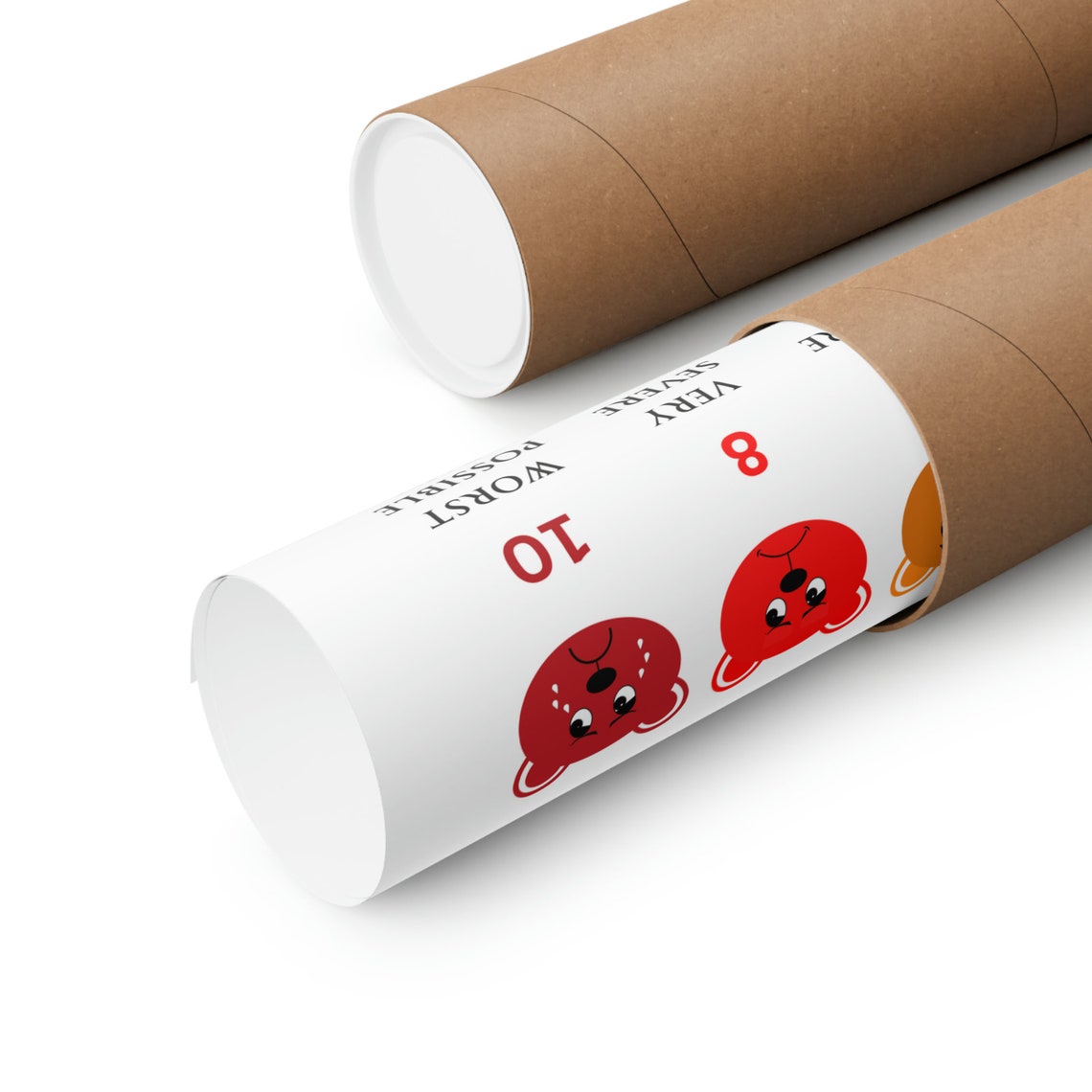 Teddy Bear Pediatric Pain Scale Poster: Kids Pain Chart - Etsy