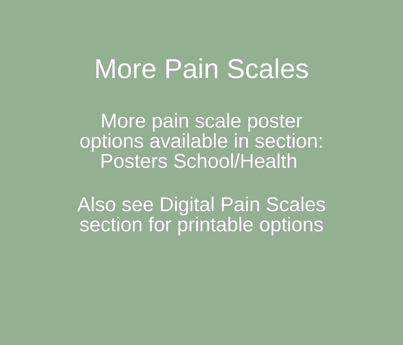 Cute Pediatric Pain Scale Poster for Kids, Pain Chart, Playroom Puppy ...