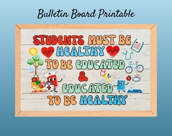 School Nurse Bulletin Board Kit - Etsy
