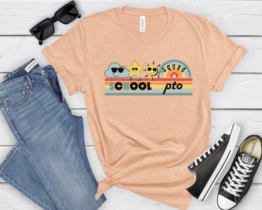 PTO Squad Shirts, PTO Crew Shirt, Parent Teacher Organization Matching ...